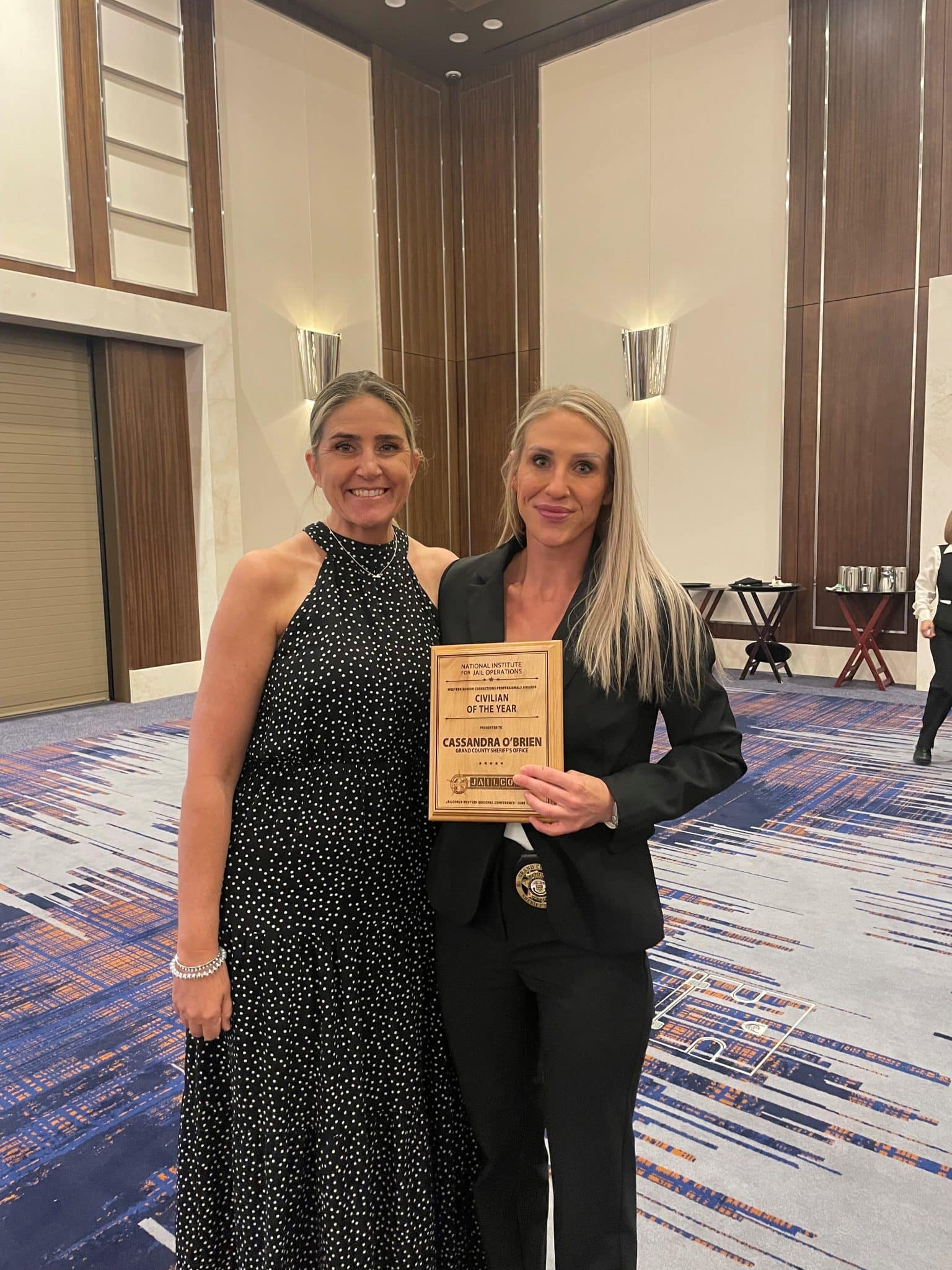 Grand County worker receives award as civilian detentions employee of ...
